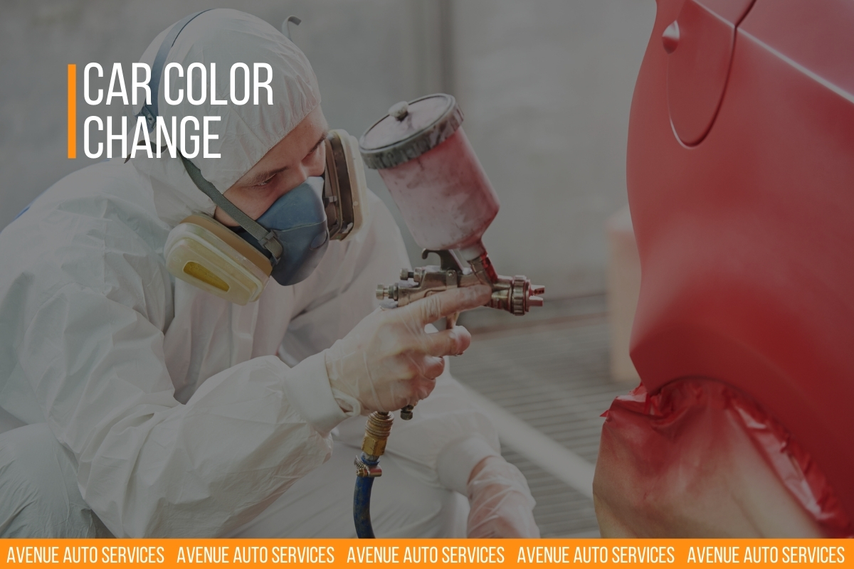 Car Color Change Dubai | Legal & Expert Repainting Avenue Auto Services